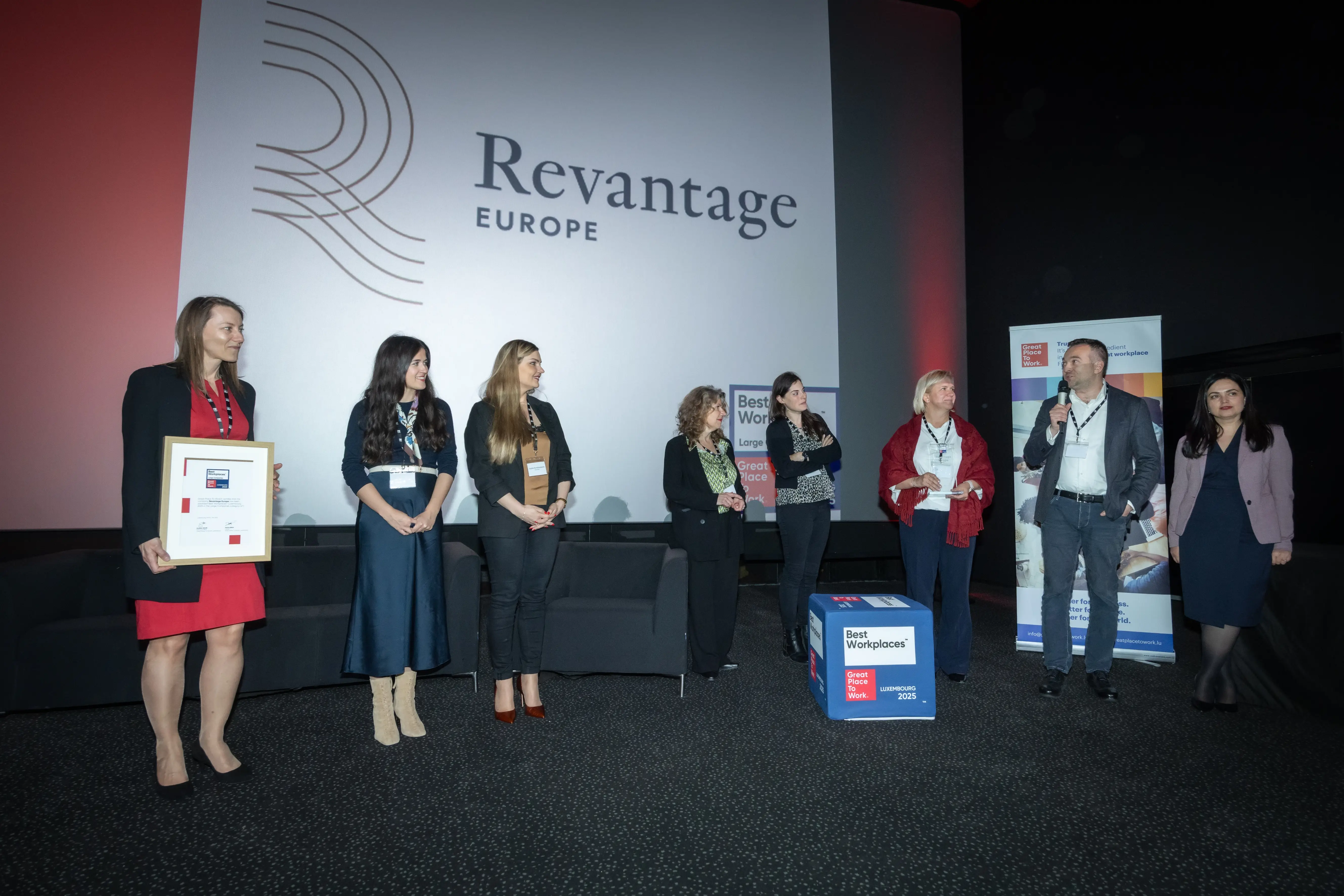 Revantage Europe, N°4 Large Best Workplaces Luxembourg 2025 | Great ...