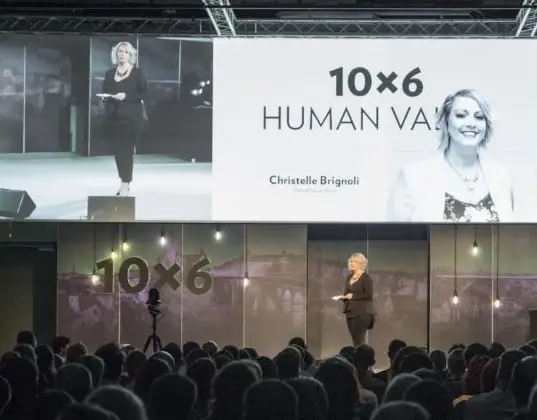Christelle Brignoli au 10x6 « Human Value » le 31 Mai 2018 | Great ...